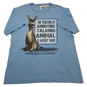 Universal | Shirts & Tops | Nwt Vintage Shrek 4d Donkey Universal ...